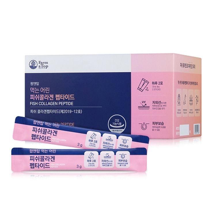 팜엔탑 먹는 어린 피쉬콜라겐 펩타이드 30포 홈플러스 택배배송
