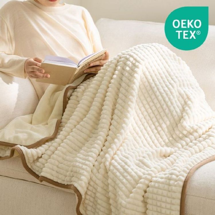 마이블랭킷 리버시블 극세사 양면 담요 소형 모디아이보리 홈플러스 택배배송