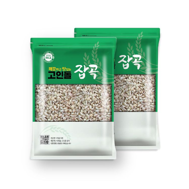 고인돌잡곡 찰보리2kg1kgx2개 햇찰보리쌀 강화산 홈플러스 택배배송