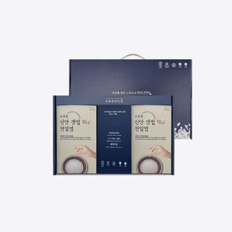 손봉훈천일염 실속 2종세트 굵은천일염 파우치 250g X 2개 홈플러스 택배배송