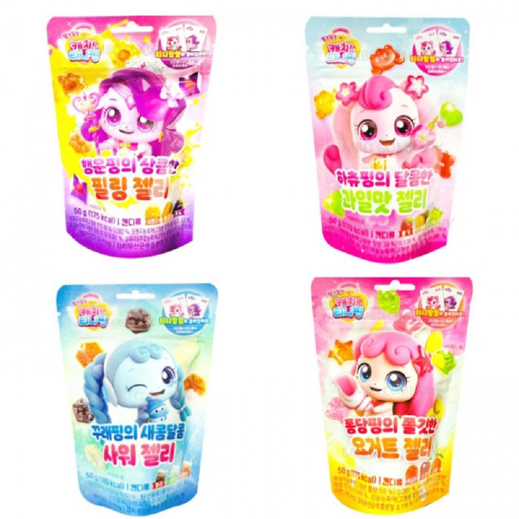 캐치티니핑세트 행운핑하츄핑꾸래핑퐁당핑 각 1봉 총4봉 홈플러스 택배배송