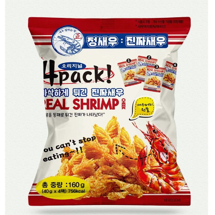 정새우 오리지널 160G(40G*4)(봉) | 홈플러스