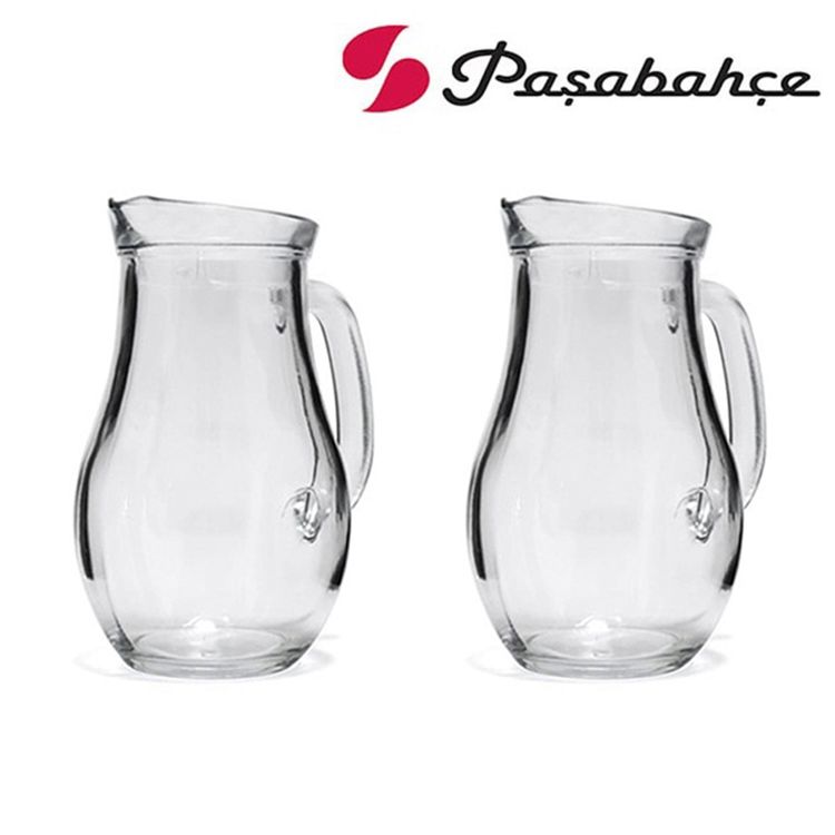 유리 저그 500ml 2p 홈카페 손잡이 아메리카노잔 우유 에이드 쥬스 물컵 꽃병 홈플러스 택배배송
