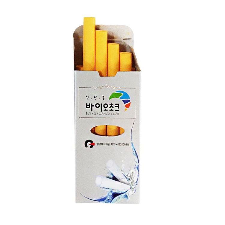 바이오 실용적인 N6223027ce9 초크 노랑색 1갑10본 물크레용칠판 홈플러스 택배배송
