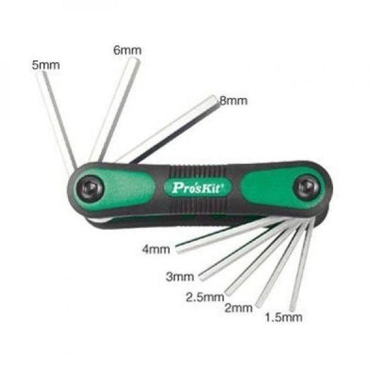 Coms Prokit 육각 드라이버 렌치 세트 타입 8가지 박스 공구함 Tool 다용도 홈플러스 택배배송