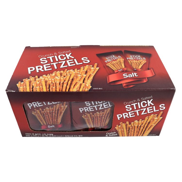 크런치 앤 솔티드 스틱 프레첼 900g 30g X 30봉 홈플러스 택배배송