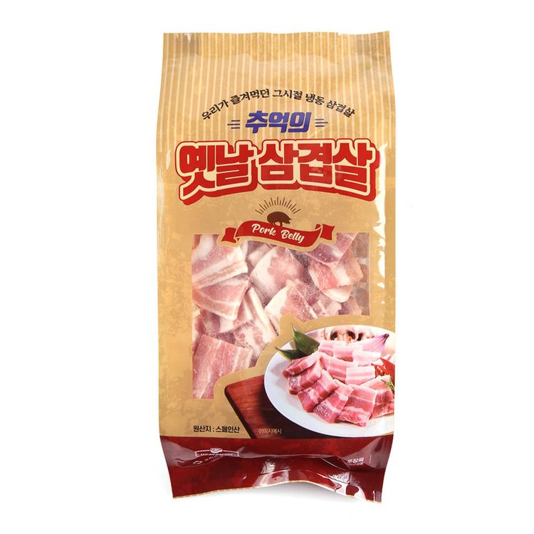 추억의 옛날 냉동 삼겹살 스페인산 600g 홈플러스 익스프레스