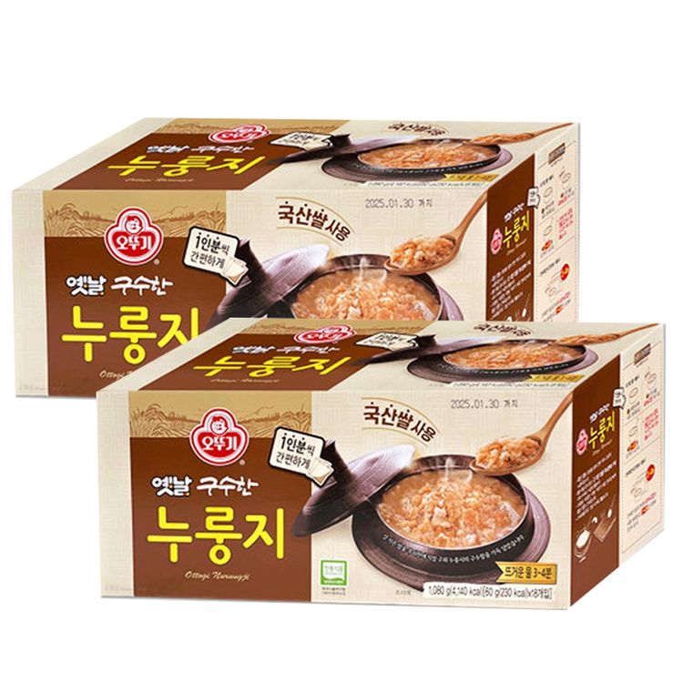 오뚜기 옛날 구수한 누룽지 60gx36개 홈플러스 택배배송