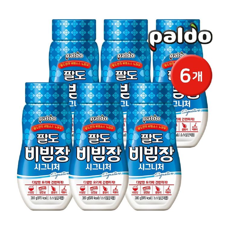 팔도 비빔장 시그니처 380g 12개 한박스 만능소스 비빔면소스 홈플러스 택배배송