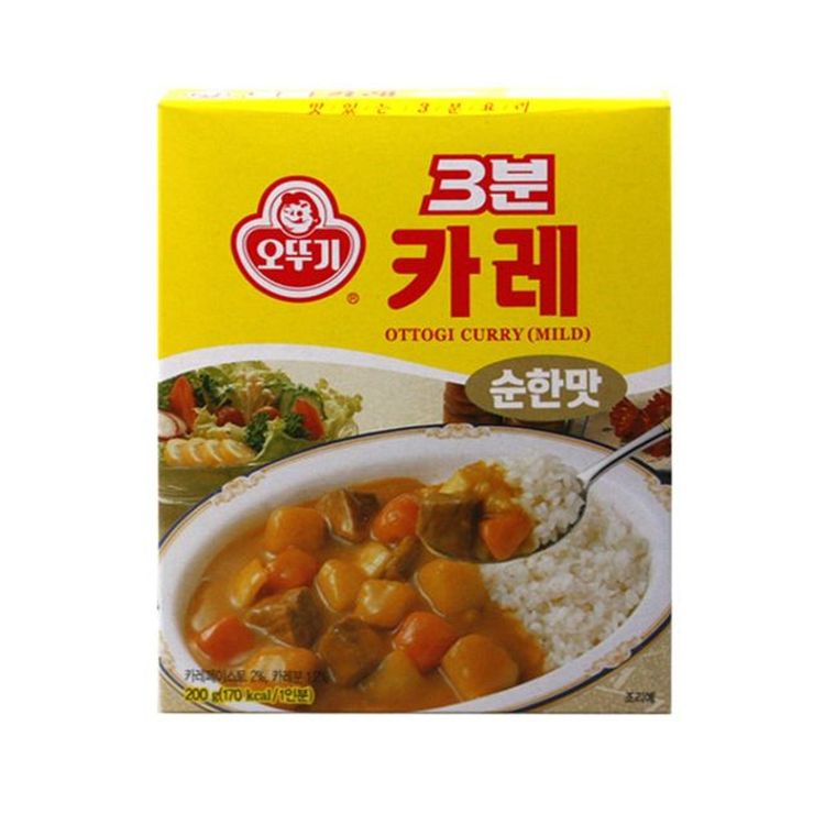오뚜기 3분 카레 순한맛 200g 홈플러스 택배배송
