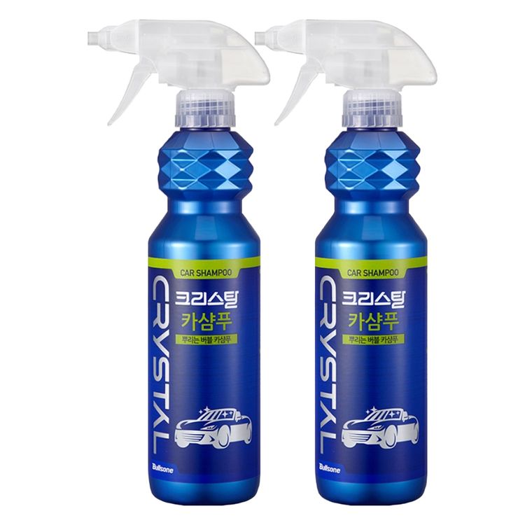 불스원 크리스탈 뿌리는 버블 카샴푸 500ml X 2개 홈플러스 택배배송