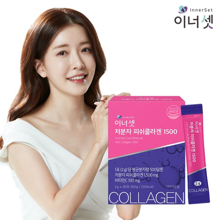 이너셋 저분자 피쉬콜라겐 1500 2g30포 X 1박스 홈플러스 택배배송