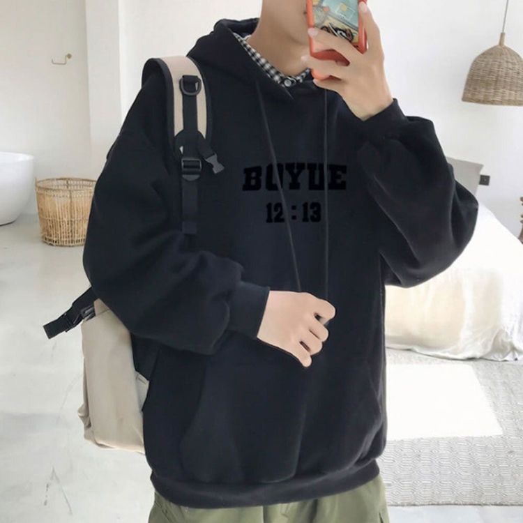 캐주얼 남성 겨울 따뜻한 기모안감 후드 긴팔 티셔츠 홈플러스 택배배송