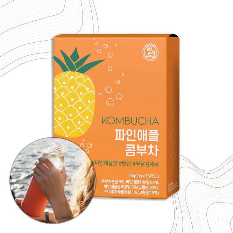 힐스랩 비타민c 파인애플 콤부차 분말 스틱 15포 홈플러스 택배배송