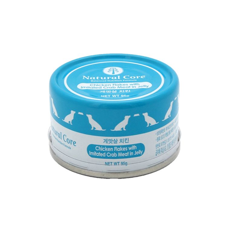 네츄럴코어 강아지캔 게맛살 치킨 95g X 6개 홈플러스 택배배송