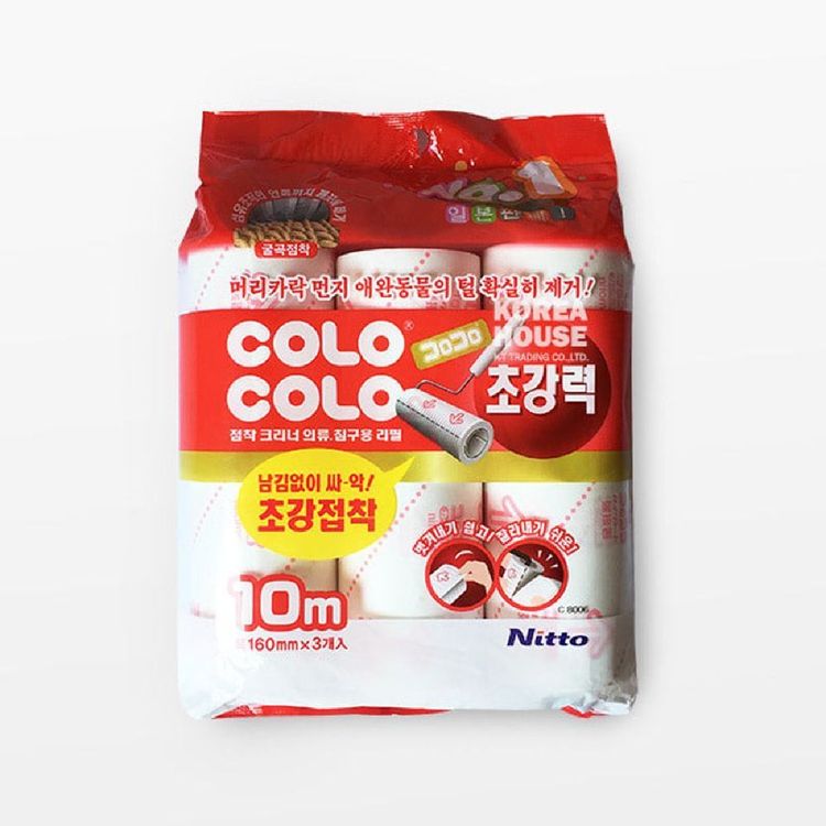 고로고로 N9021f8fd67 테이프크리너 초강력 리필3입 160mm X 10m 홈플러스 택배배송