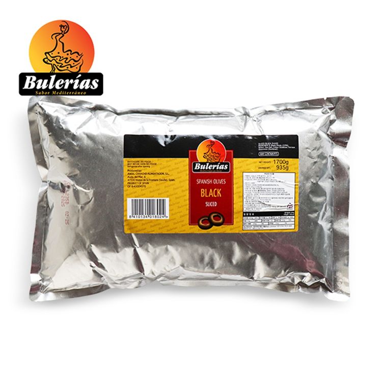 불레리아스 블랙 슬라이스 올리브 17kg X 1봉 피자올리브 홈플러스 택배배송