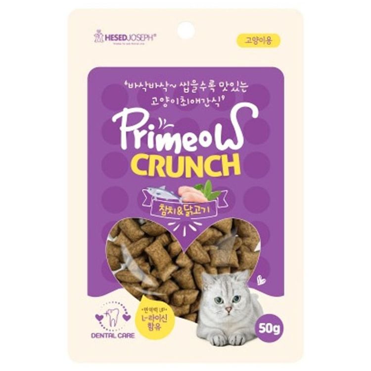 고양이스낵 고양이간식 크런치 참치 닭고기 50g 1p 캣스낵 과자 홈플러스 택배배송