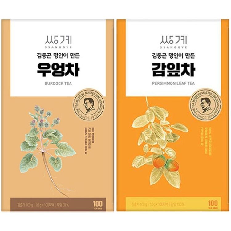 쌍계 우엉차 100t 감잎차 100t 홈플러스 택배배송