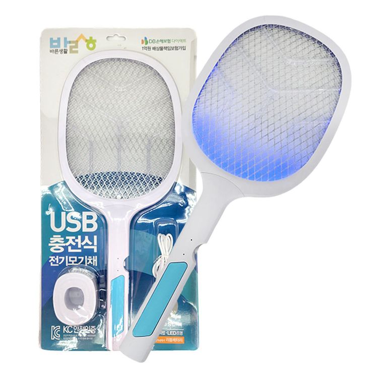 매직크린 Usb충전식 전기모기채 Bh100 홈플러스 택배배송