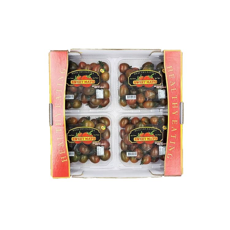 남도장터 바른팜 스테비아 블랙 방울 토마토 망고향 2팩 1팩당 500g 홈플러스 택배배송
