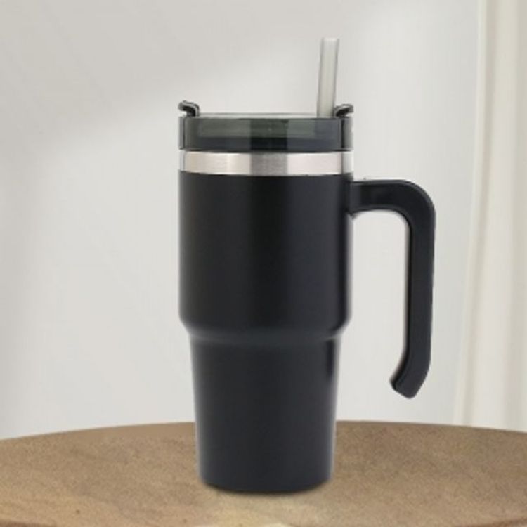써머원 N2111c7db14 보온보냉 빨대 텀블러 차량 보냉컵 블랙 600ml 홈플러스 택배배송