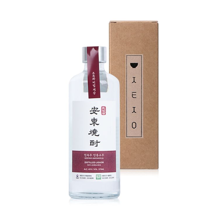 민속주안동소주 김연박 명인 45도 375ml 전통소주 홈플러스 택배배송