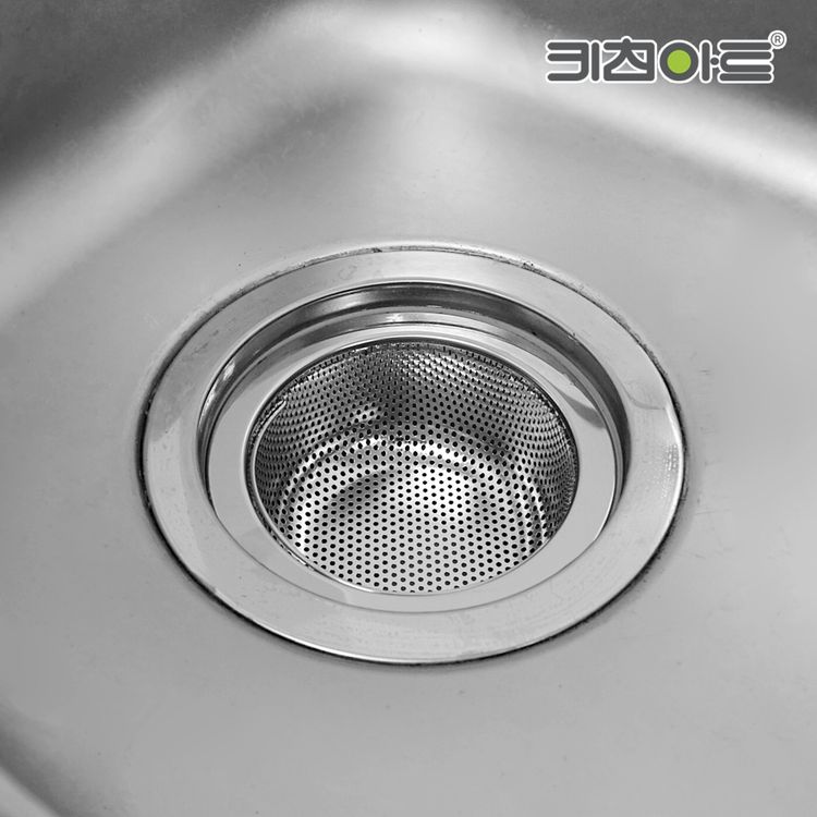 키친아트 스텐304 씽크대 배수구망 라운드 거름망 홈플러스 택배배송