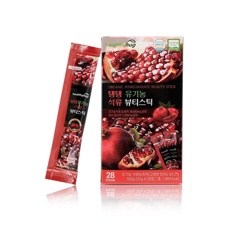 헬씨허그 탱탱 석류뷰티스틱28포 저분자 콜라겐젤리 홈플러스 택배배송