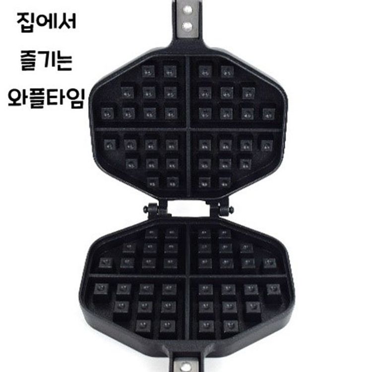 가정용와플팬 홈쿠킹 와플팬 와플틀 와플메이커 홈플러스 택배배송