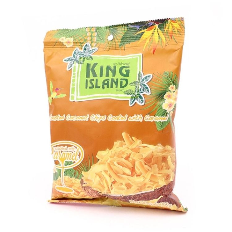킹아일랜드 카라멜향 코코넛칩 50g 1박스 27개입 홈플러스 택배배송