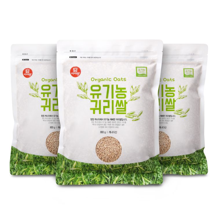 두보식품 유기농 귀리쌀 800g 캐나다산 3봉 홈플러스 택배배송