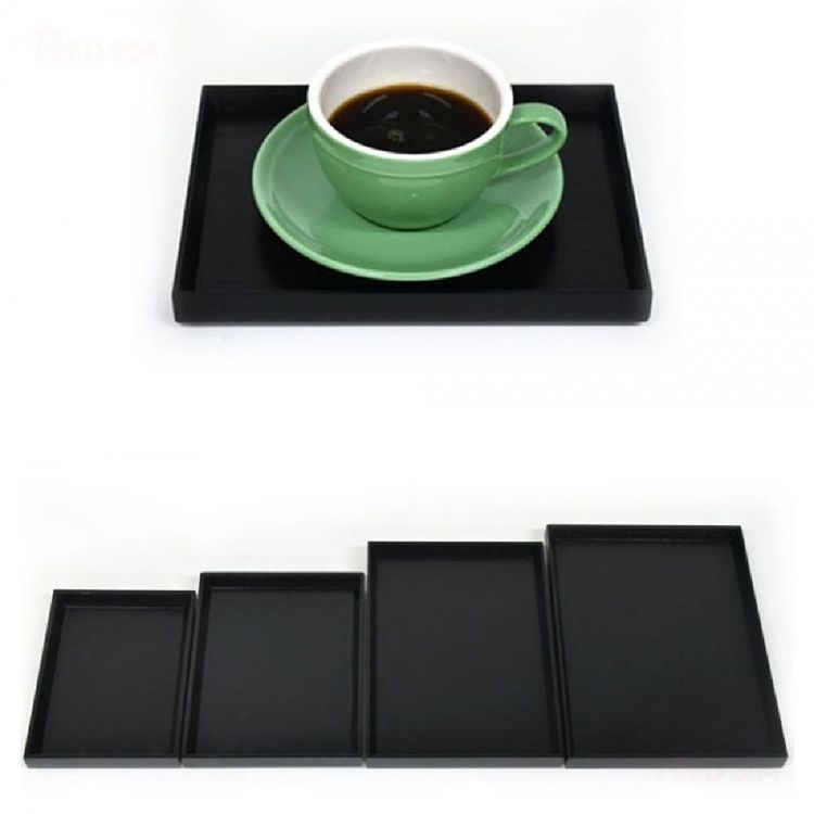 나무 미니 쟁반 트레이 컵받침 22x16cm 3호 월넛 홈플러스 택배배송