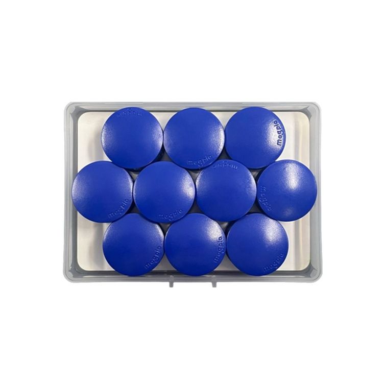 초강력 실용적인 N7105a44551 칼라원형자석홀더 대 파랑 32mm 20개입 홈플러스 택배배송
