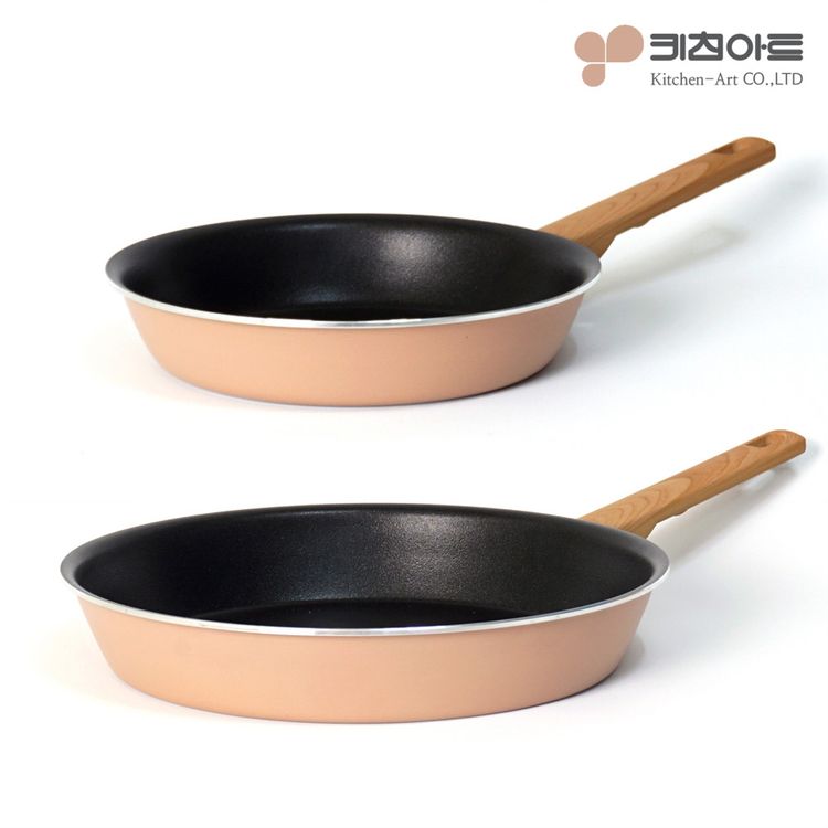 키친아트 인덕션 후라이팬세트 24cm30cm 코팅 프라이팬 가벼운 볶음팬 파스타팬 홈플러스 택배배송