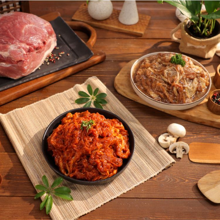 삼다 삼다돈 제주흑돼지 고추장불고기 300g X 3팩 양념불고기 300g X 3팩 홈플러스 택배배송