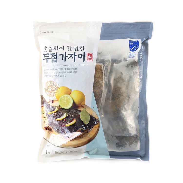 Msc인증 손질 두절 가자미 1000g팩 홈플러스