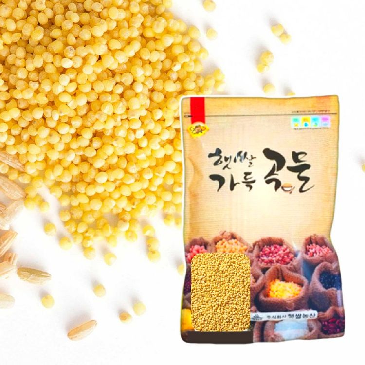 국산 찰기장 4kg 기장쌀 노랑좁쌀 노란차조 조 홈플러스 택배배송