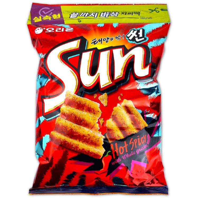 오리온 태양의 맛 썬칩 420g 핫 스파이시 과자 안주 홈플러스 택배배송