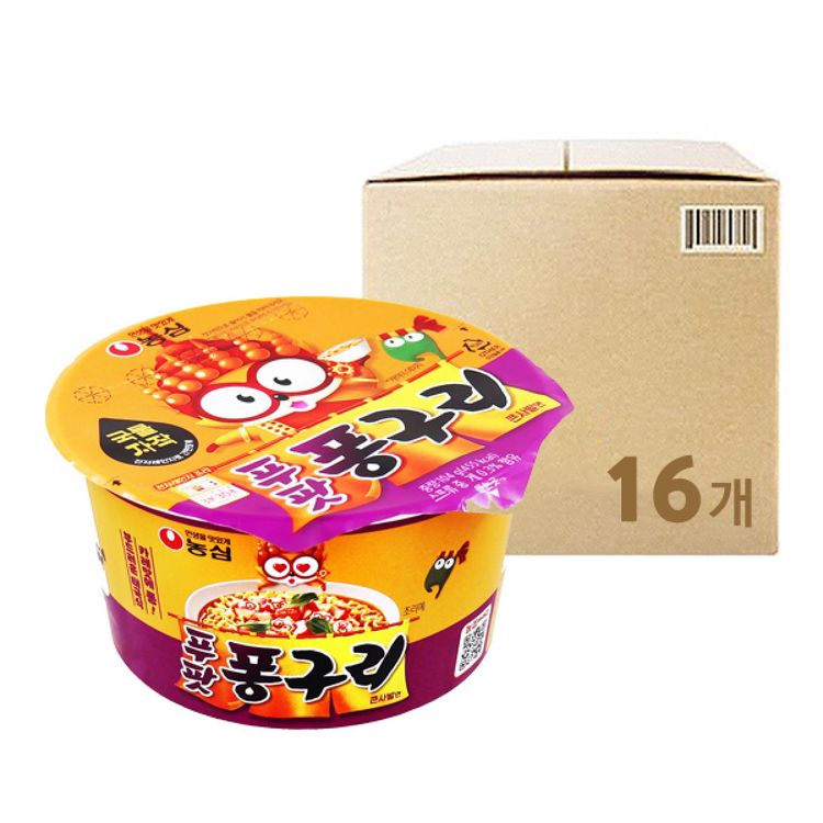 농심 푸팟퐁구리 큰사발 104g X 16개 홈플러스 택배배송