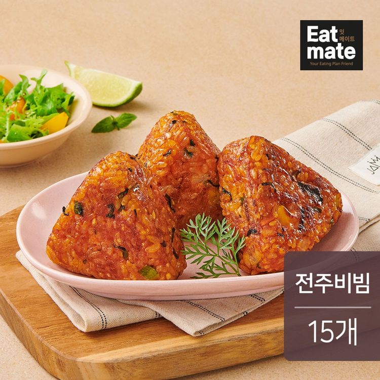 잇메이트 닭가슴살 찰현미 구운주먹밥 전주비빔 100gx15팩15kg 홈플러스 택배배송