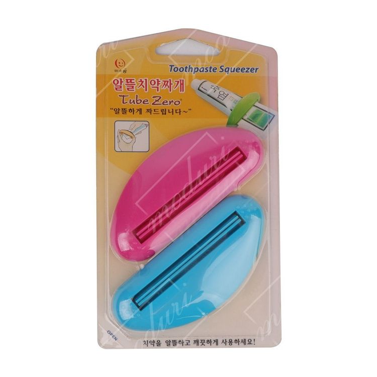 알뜰 치약 짜게2p 색상랜덤 누르미 밀기 홈플러스 택배배송