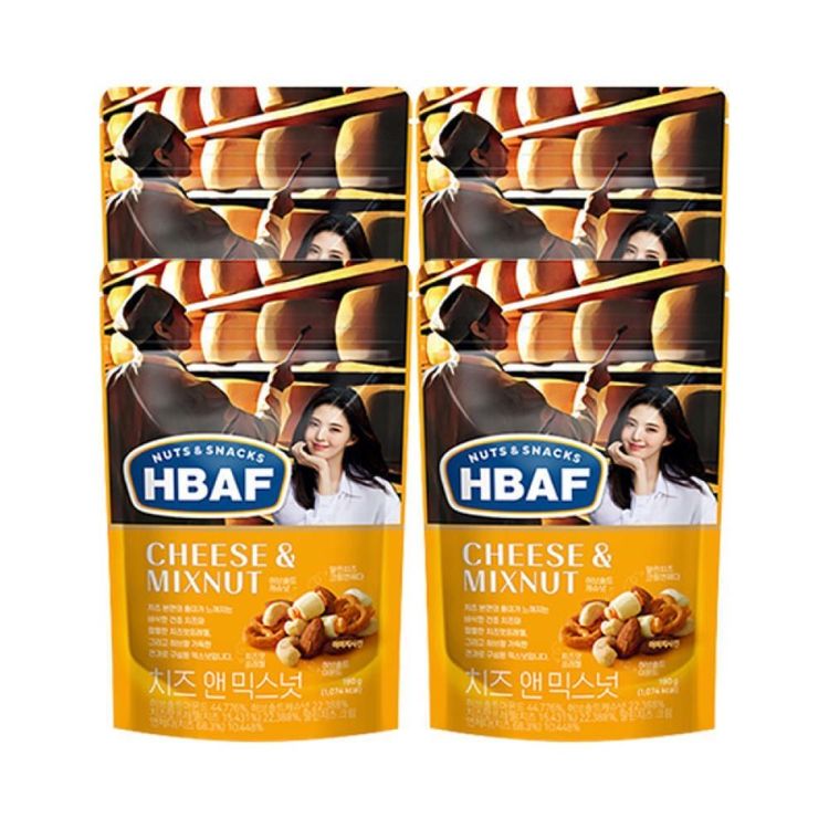 바프 치즈 믹스넛 앤 190gx4개 견과류 술안주 홈플러스 택배배송