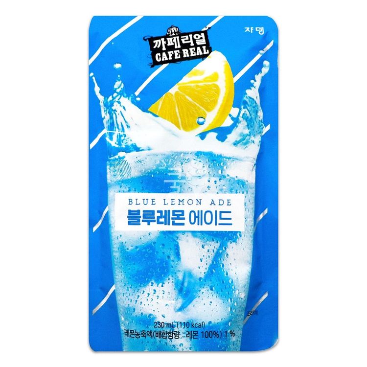 카페리얼 블루레몬 에이드 230ml 1개 홈플러스 택배배송