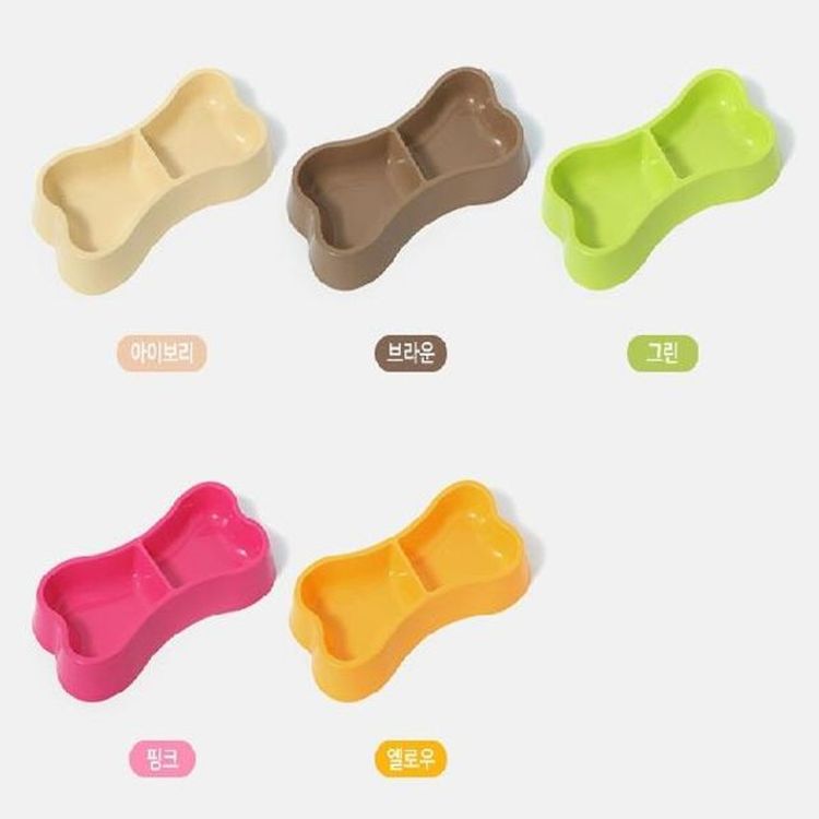 애견쌍식기 브라운 강아지 고양이 밥그릇 급수기 급식 홈플러스 택배배송