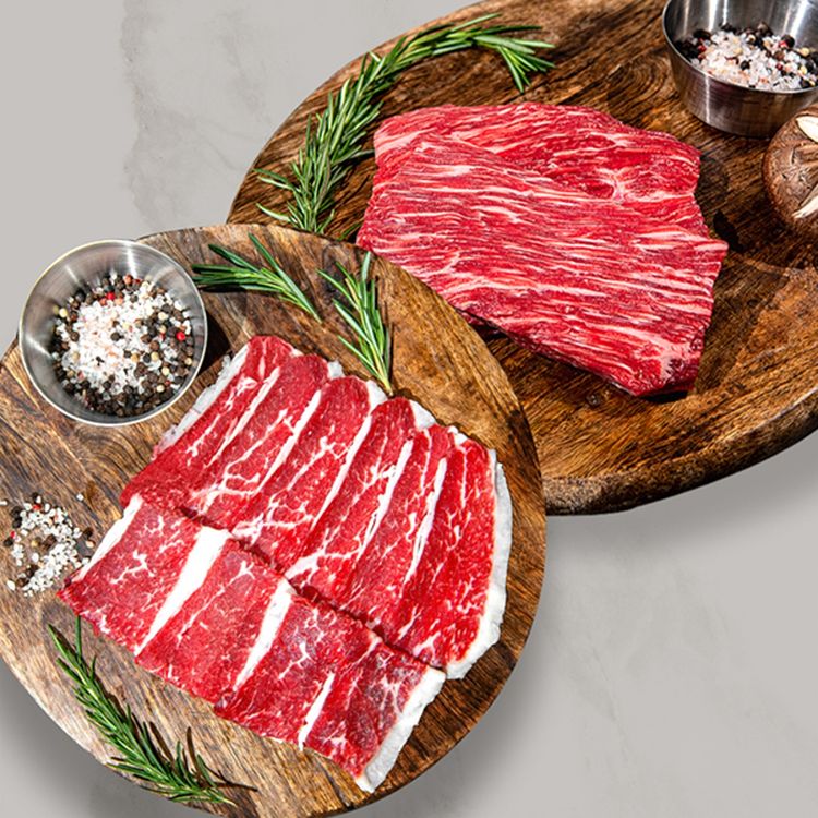 한우1등급 구이세트 차돌박이 250g 양지 국거리 250g 홈플러스 택배배송