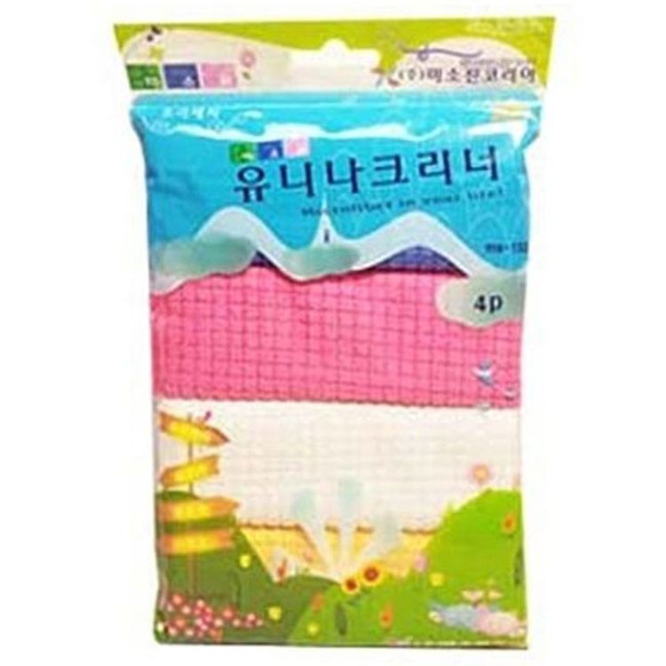 미소진 유니나 크리너 4p 극세사행주 극세사타올 극세사걸레 초극세사 청소용품 홈플러스 택배배송