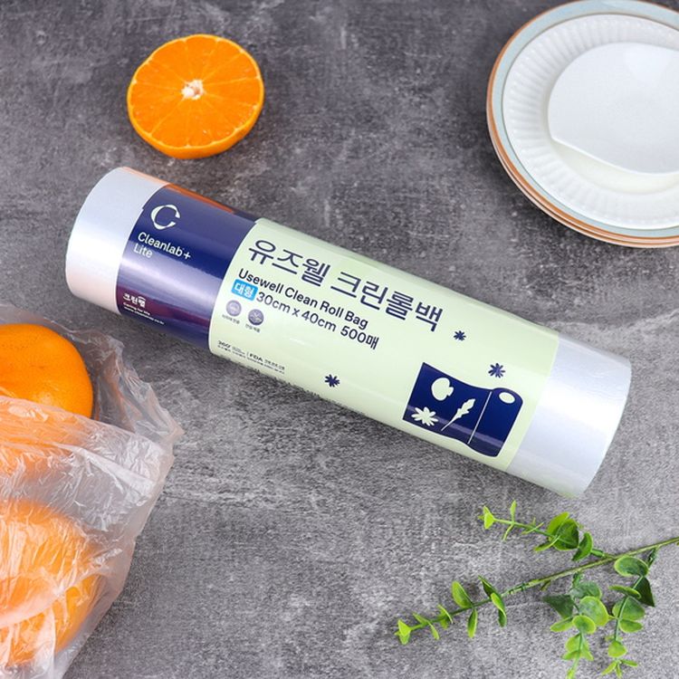 크린랩 유즈웰 크린롤백 대30x40 500매 홈플러스 택배배송