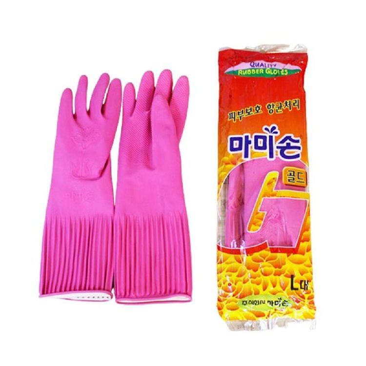 마미손 고무장갑 골드 L 핑크 1p 주방 설거지 청소 홈플러스 택배배송