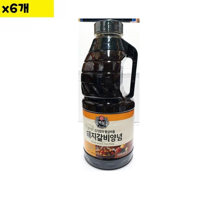 식자재 돼지갈비양념 백설 245kg X6개 홈플러스 택배배송